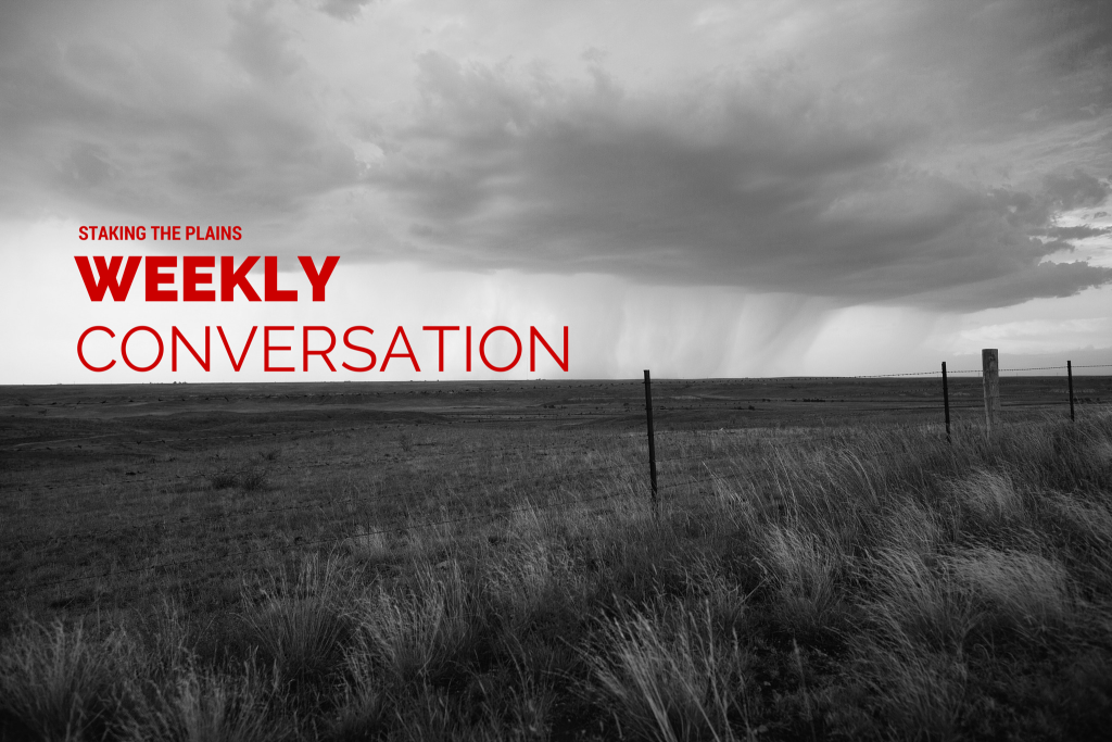 Weekly Conversation: Let’s Be the Panda – Staking The Plains