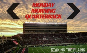 Monday Morning Quarterback : West Virginia – Staking The Plains