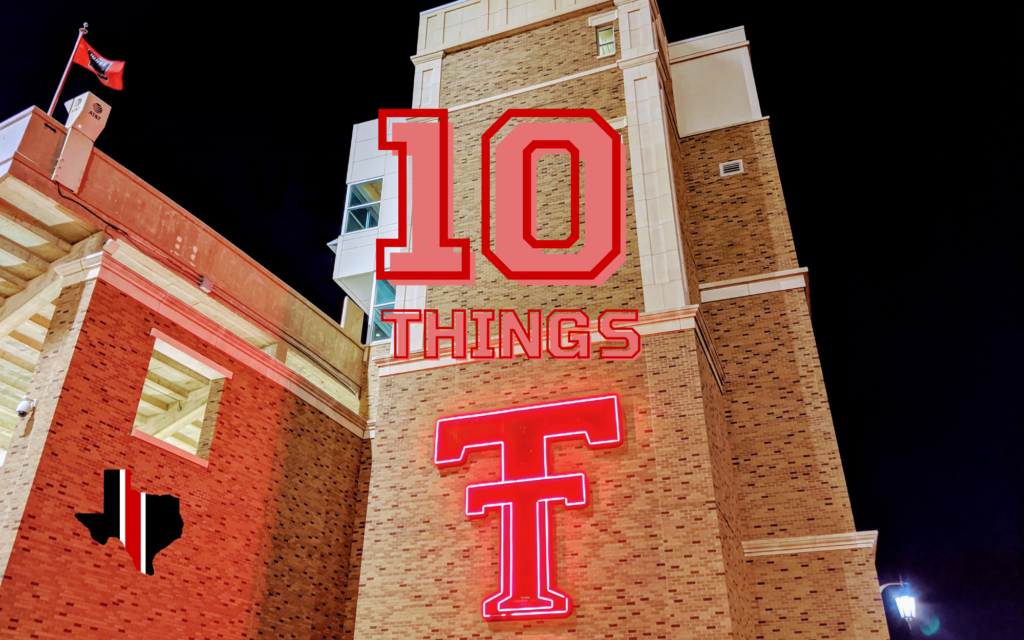 10 Things: Texas Tech 41, Tarleton State 3 – Staking The Plains