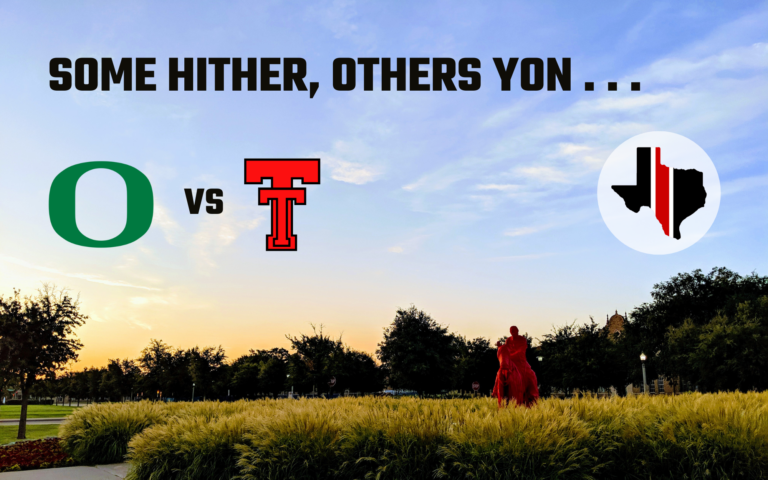 Some Hither, Others Yon: Oregon vs. Texas Tech – Staking The Plains
