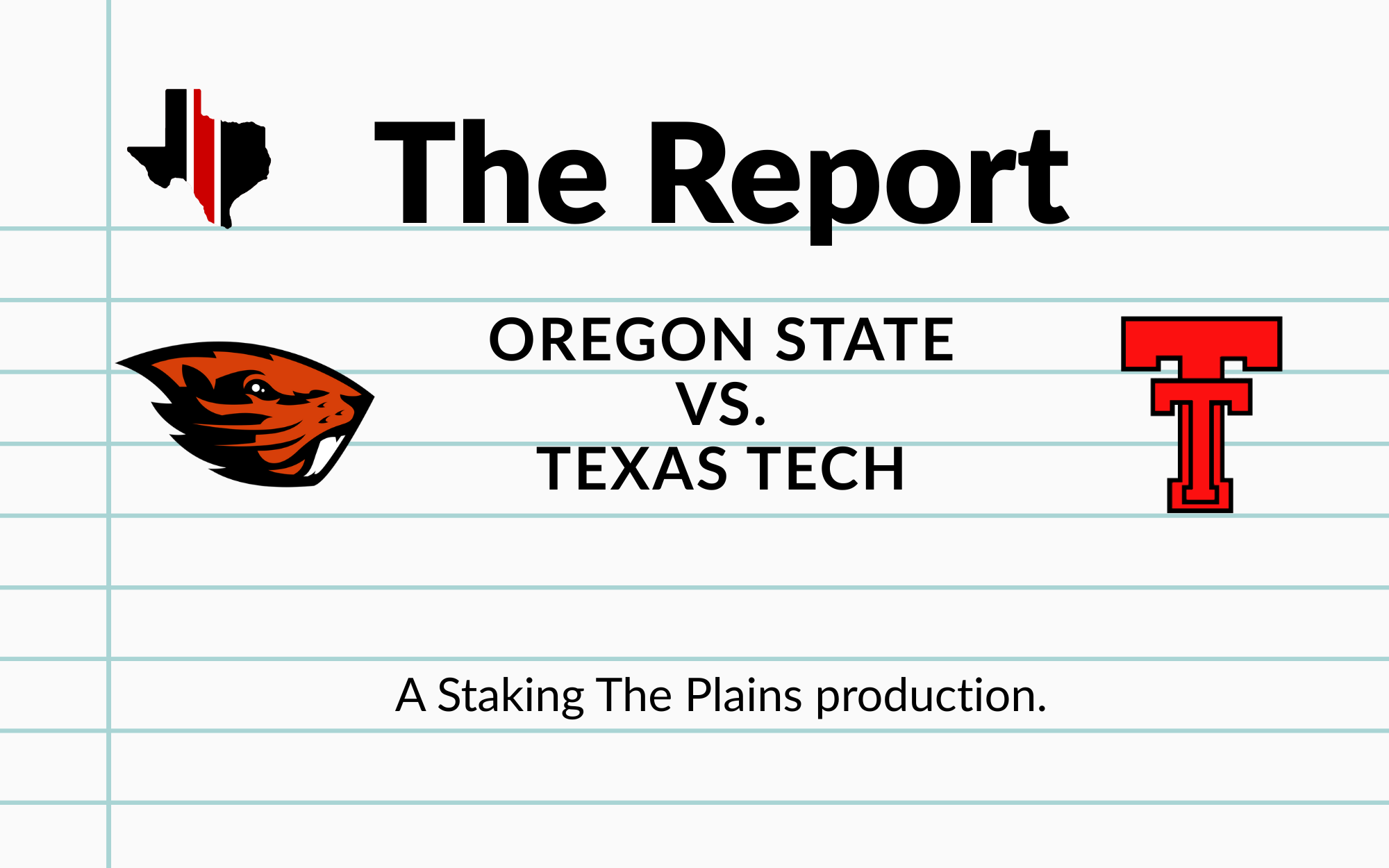 The Report: Oregon State vs. Texas Tech – Staking The Plains