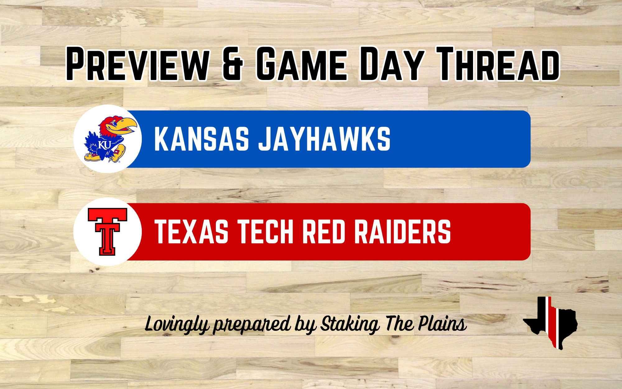 Preview & Game Day Thread: Kansas vs. Texas Tech – Staking The Plains